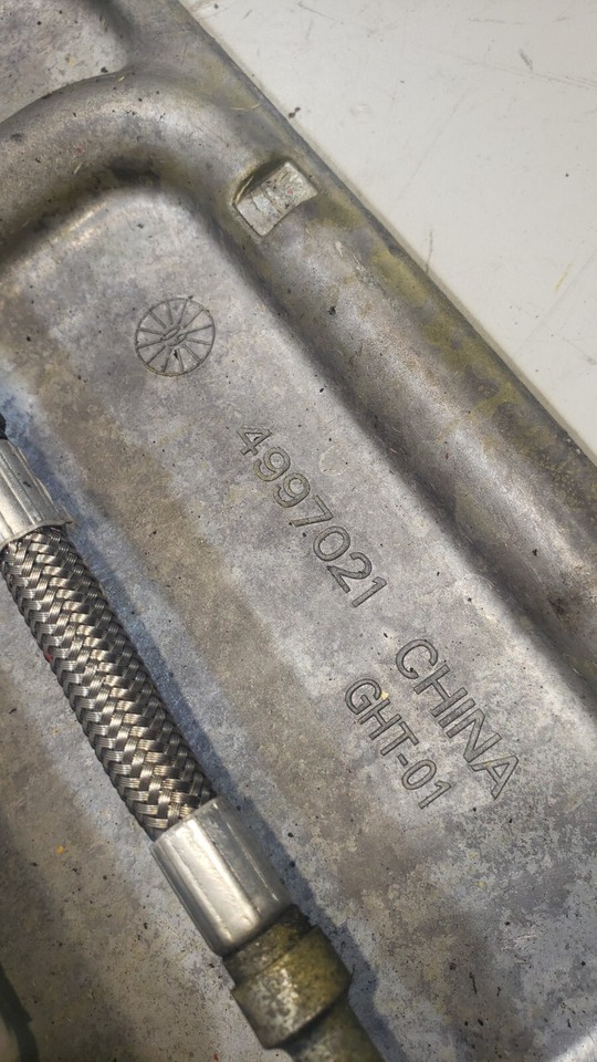 Cummins 4997021 ISC ISL 8.9L ECM Cooling Plate And Fuel Pump OEM ...