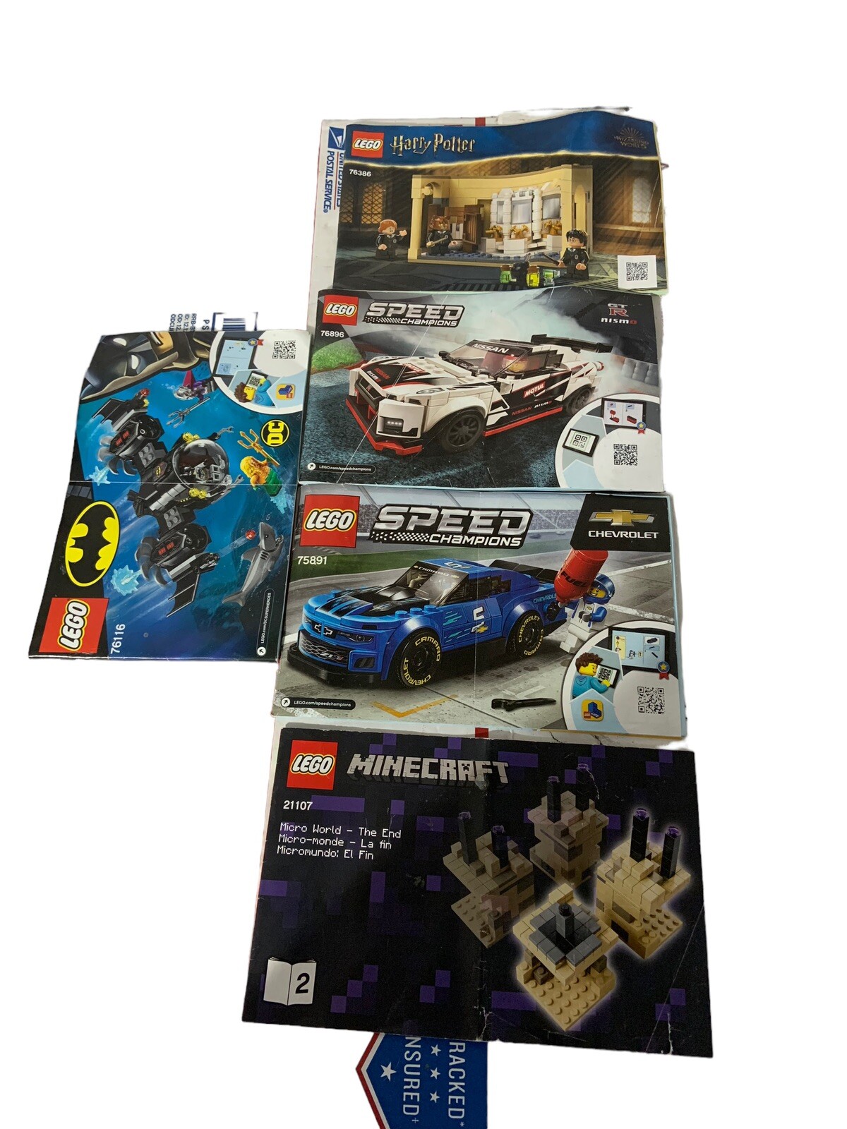 Lot Of 5 Lego Instruction Manuals | eBay