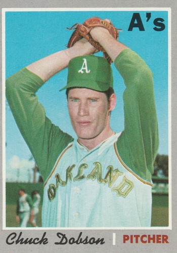 1970 Topps Charles Dobson Oakland Athletics #331 Baseball Card | eBay