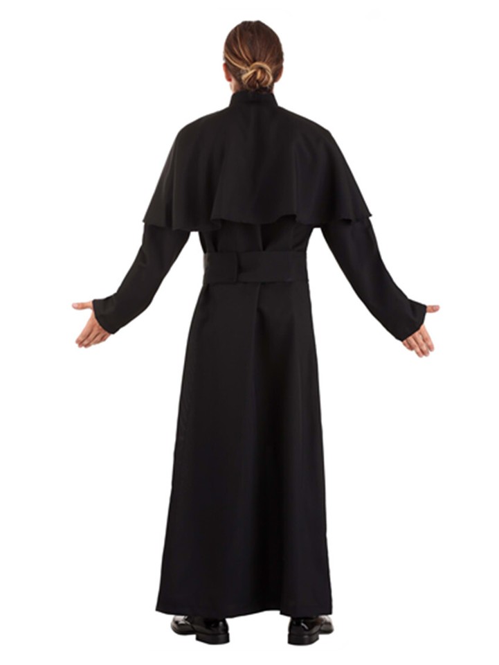 X-C1-2 Traditional Priest Pope Pontiff Cardinal Robe Religious Costume ...