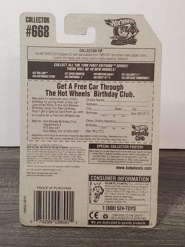 Lot of 10 Hot Wheels 1998 First Editions Ford GT-90 White 3SP #668 1:64 ...