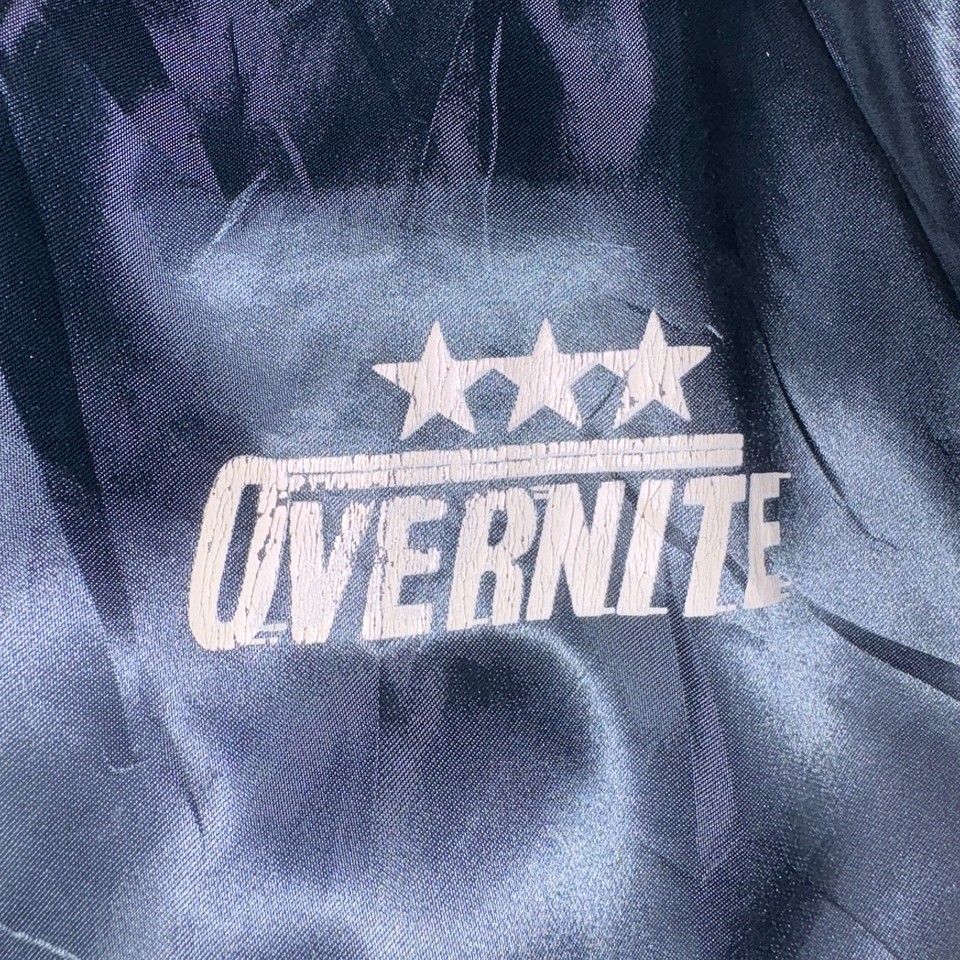Vintage Hartwell Overnite Transportation Trucking Jacket Mens Large USA ...