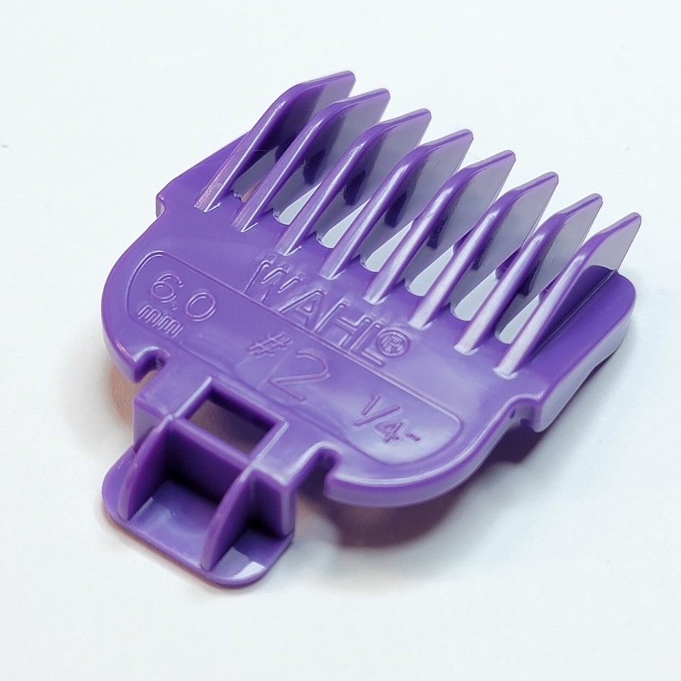 ORIGINAL PURPLE 6.0mm #2 1/4" COMB for Wahl Color Pro Trimmer MODEL ...