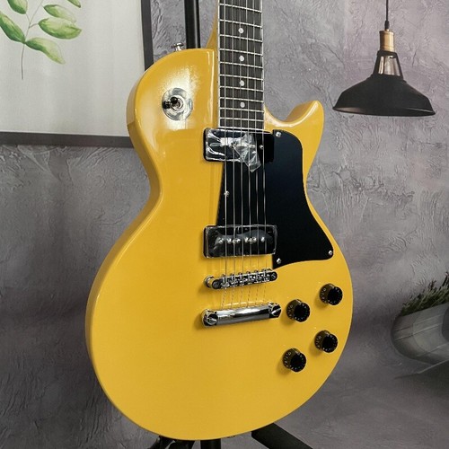 TV Yellow LP Special Electric Guitar Black Pick Guard 2P90 Pickups ...