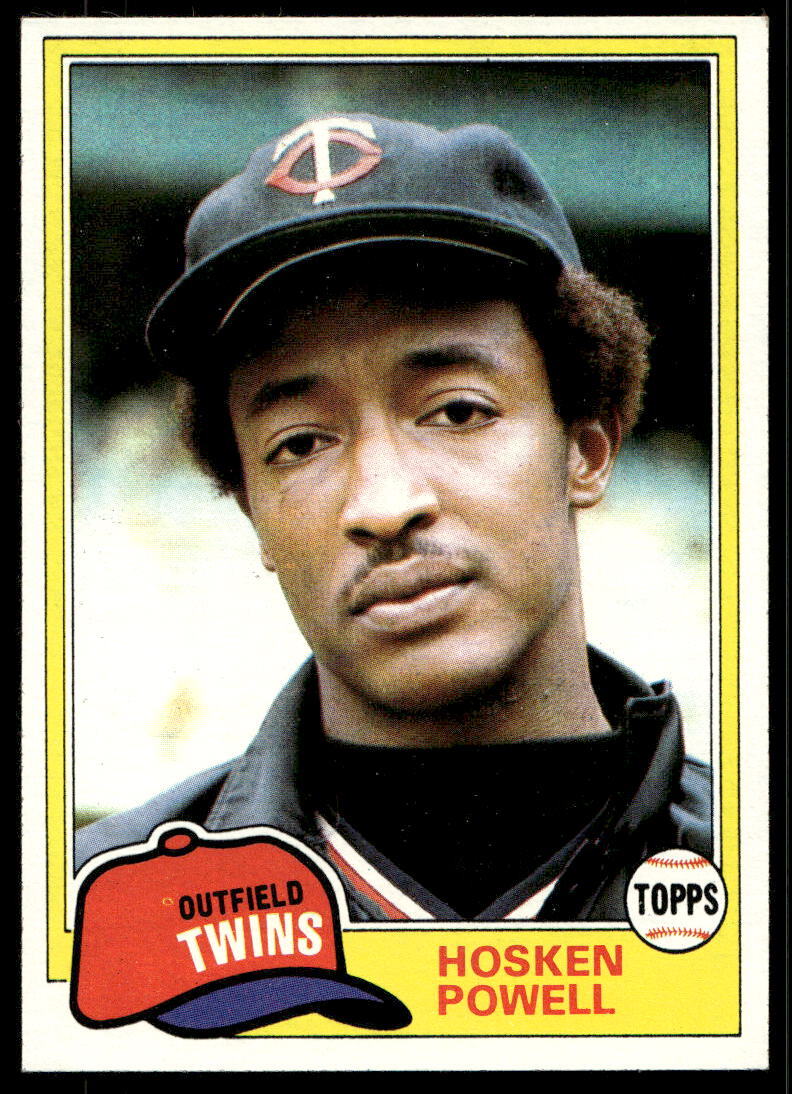1981 Topps 137 Hosken Powell Minnesota Twins Baseball Card | eBay