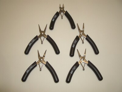 GC ELECTRONICS 12-7070 5PC STAINLESS PRECISION PLIERS TOOL SET KIT | eBay