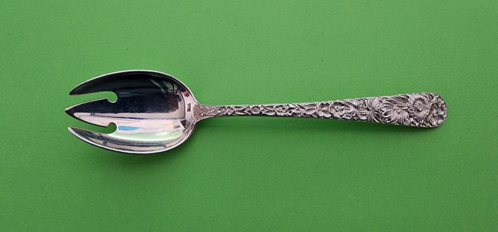S. Kirk & Son REPOUSSE Sterling Silver 5-3/8" Ice Cream Fork | eBay