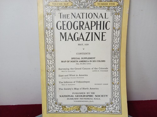 VTG 1924 JAN.-DEC. COLLECTION OF 12 NATIONAL GEOGRAPHIC MAGAZINES | eBay