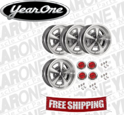 YEARONE 17 X 8 cast aluminum Rally II wheels. KIT | eBay