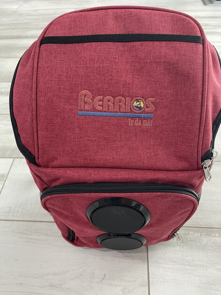 Backpack Cooler w/ Speakers Bluetooth 18x11” 16 Cans | eBay