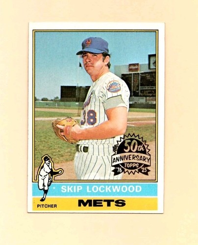 2025 Topps Heritage - 50 YEAR 1976 Anniver- Skip Lockwood #166 - New ...