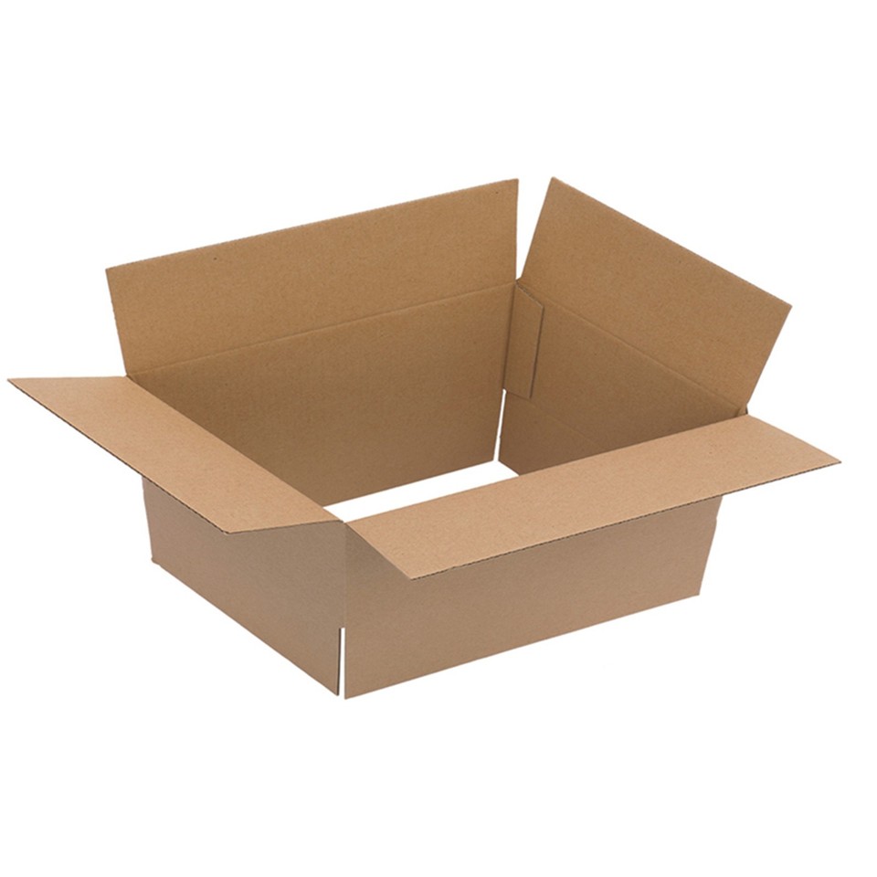 100pcs/pack Cardboard Paper Boxes Mailing Packing Shipping Box Moving ...