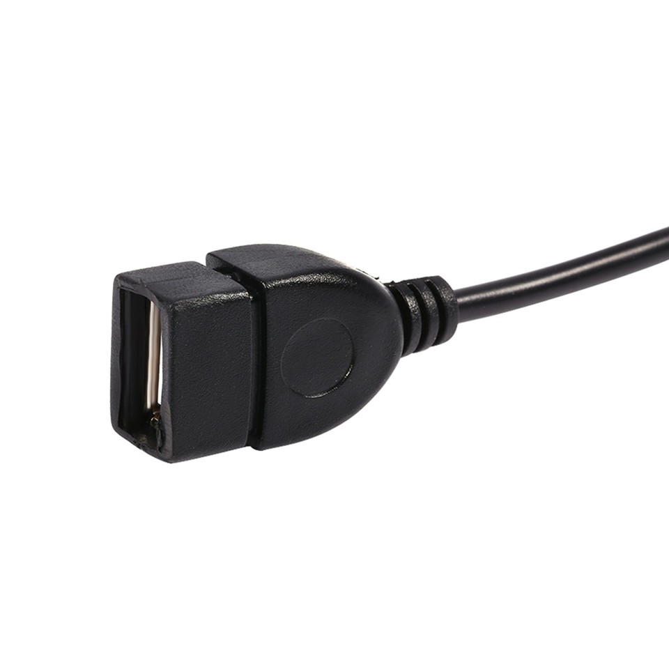 Converter Adapter Cable 3.5mm Male AUX Jack To USB 2.0 Type A Female O ...