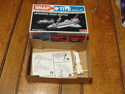 SNAP TITE MODEL KIT eNTERPRISE SPACE SHUTTLE MONOGRAM BOX ONLY | eBay