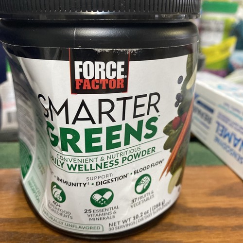 Force Factor Smarter Greens Daily Wellness Powder - 30 Servings for ...
