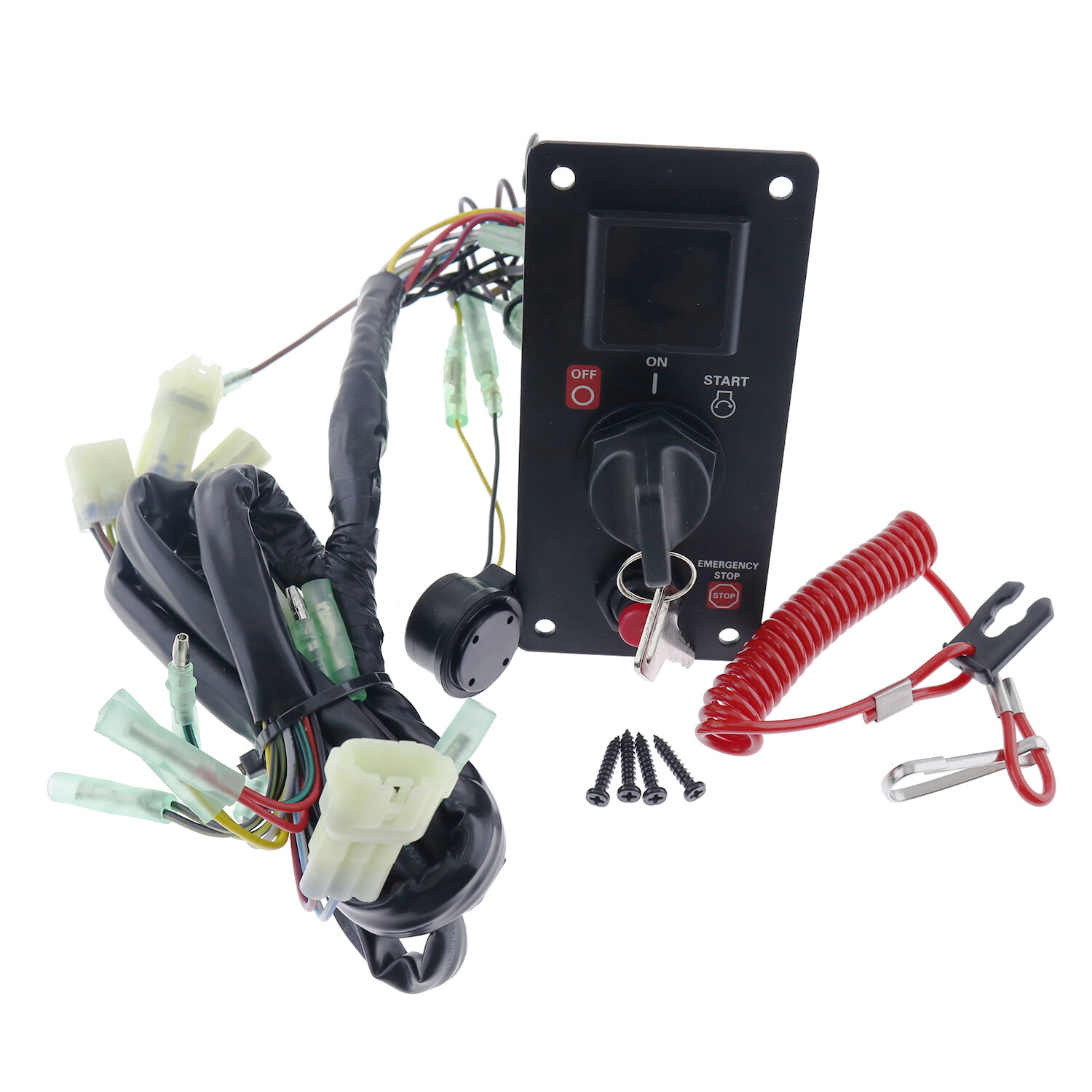 Outboard Single Engine BRP Key Switch Assembly Panel For Honda 06323 ...