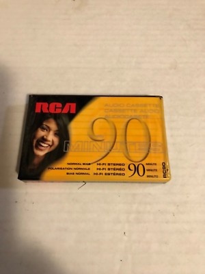 RCA 90 MIN NORMAL BIAS BLANK CASSETTE -RC90 | eBay