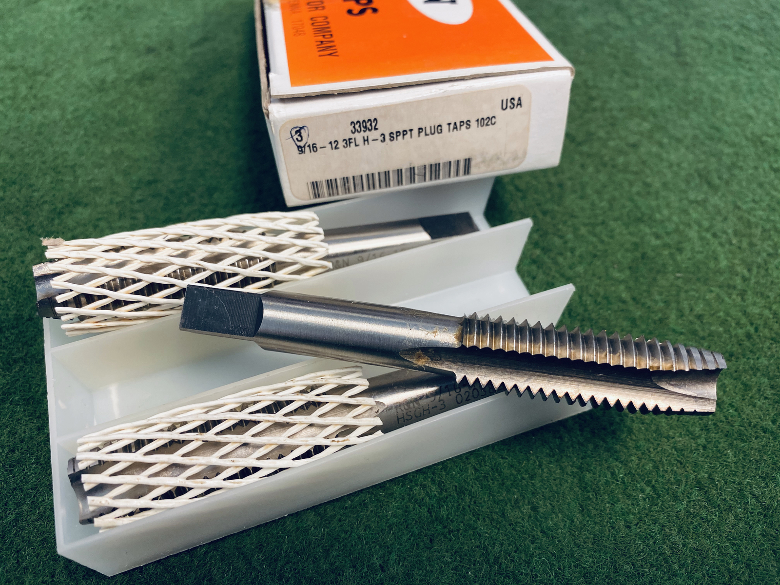 R&N Reiff & Nestor 9/16-12 3FL H-3 Spiral Point SPPT Plug Taps | eBay