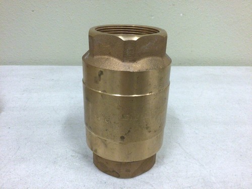 NEW, STRATAFLO 2'' BRASS CHECK VALVE W/METAL POPPET F400, PIPE VALVE ...