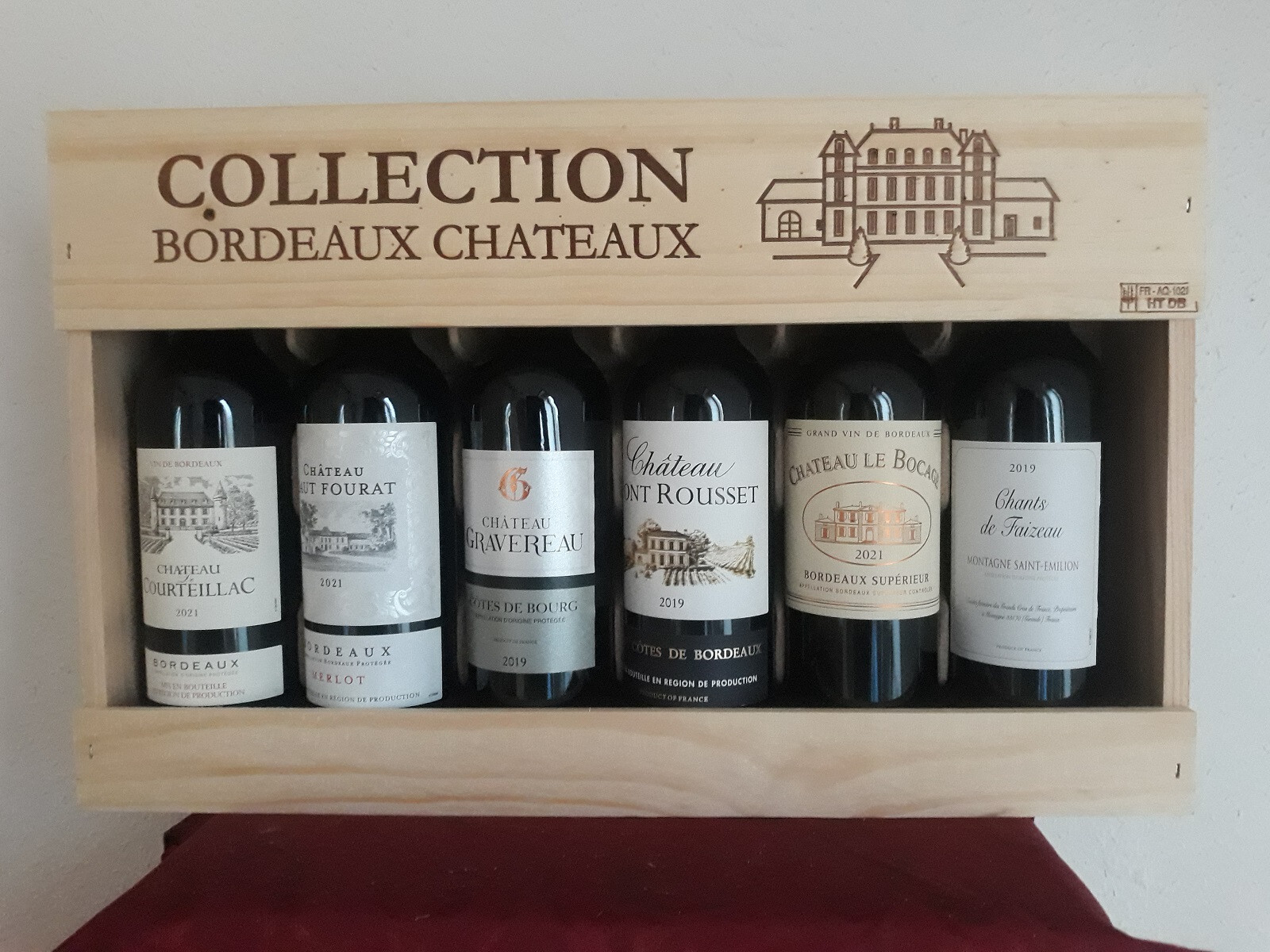 Collection Bordeaux Château 6 Flaschen in edler Holz-Geschenkkiste | eBay