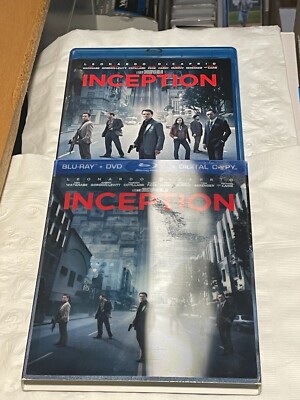 Inception (Blu-ray/DVD, 2010, 3-Disc Set) With Lenticular Slipcover ...