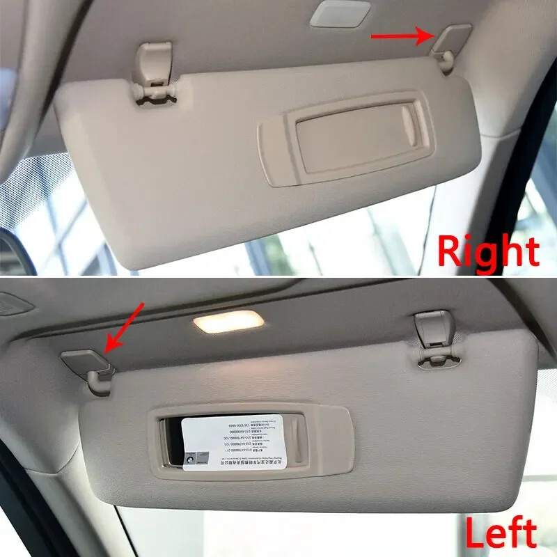 Gray RH Sunvisor Holder Retainers Clip Bracket For BMW X3 X4 X5 F15 X6 ...