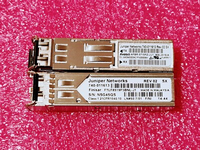 Genuine Juniper EX-SFP-1GE-SX 740-011613 1000BASE-SX SFP-SX 550m MMF ...