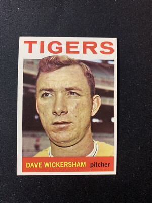 1964 Topps - #181 Dave Wickersham Not Mint Look | eBay