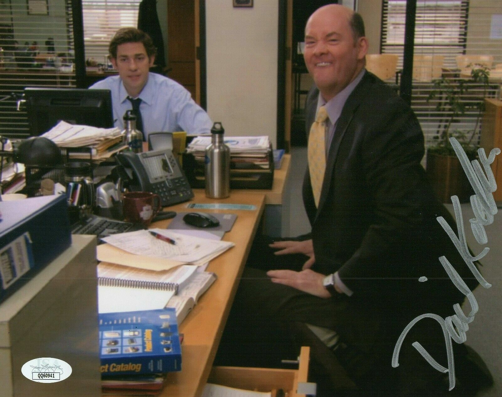David Koechner Signed 8x10 Photo The Office Todd Packer Whammy JSA Coa ...