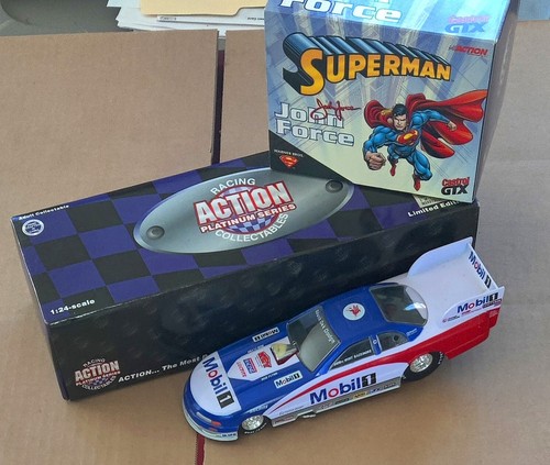 John Force Superman Helmet Whit Bazemore Funny Car Warren Johnson Pro ...