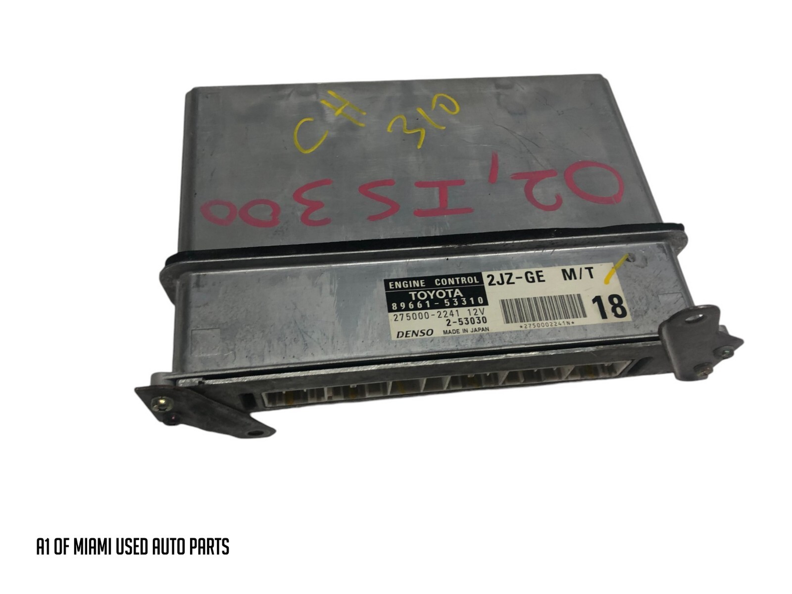 2002 Lexus IS300 3.0L 2JZGE 5 Speed MT ECU Engine Control Module ...