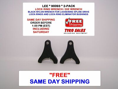 LEE 90093 * LOCK RING WRENCH / DIE WRENCH * SOLD AS A PAIR (2) * 90093 ...