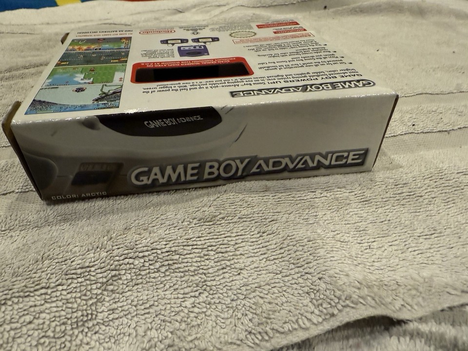 Game Boy Advance Console Box Only White OEM GBA Authentic *No Console ...