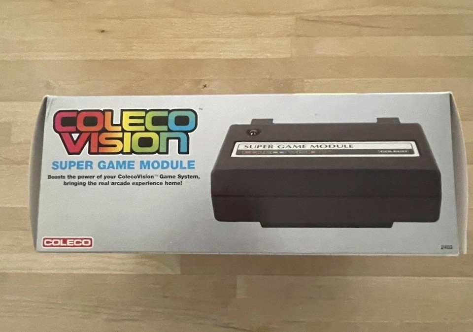 Colecovision Super Game Module SGM CIB - Rare First Edition Box plus ...