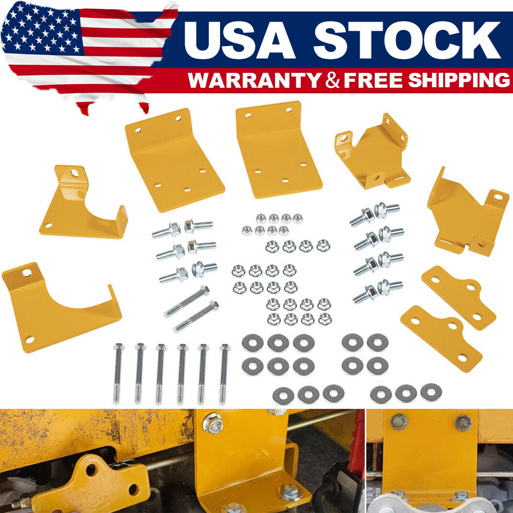 For Hustler Transmission Hydro Brackets Kit Raptor SD SDX Zero Turn ...
