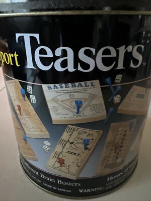 1993 Vintage Cardinal Sport Teasers 7 Brain Teasers Premier Edition ...