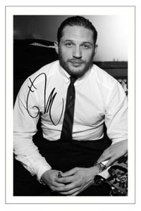 TOM HARDY SEXY SIGNED AUTOGRAPH PHOTO PRINT | eBay