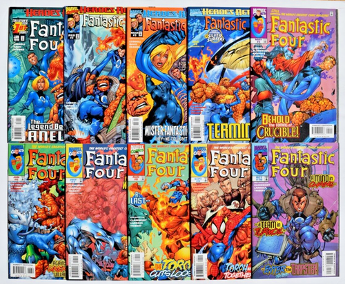 FANTASTIC FOUR (1998) 23 ISSUE COMIC RUN #1-23 MARVEL COMICS | eBay