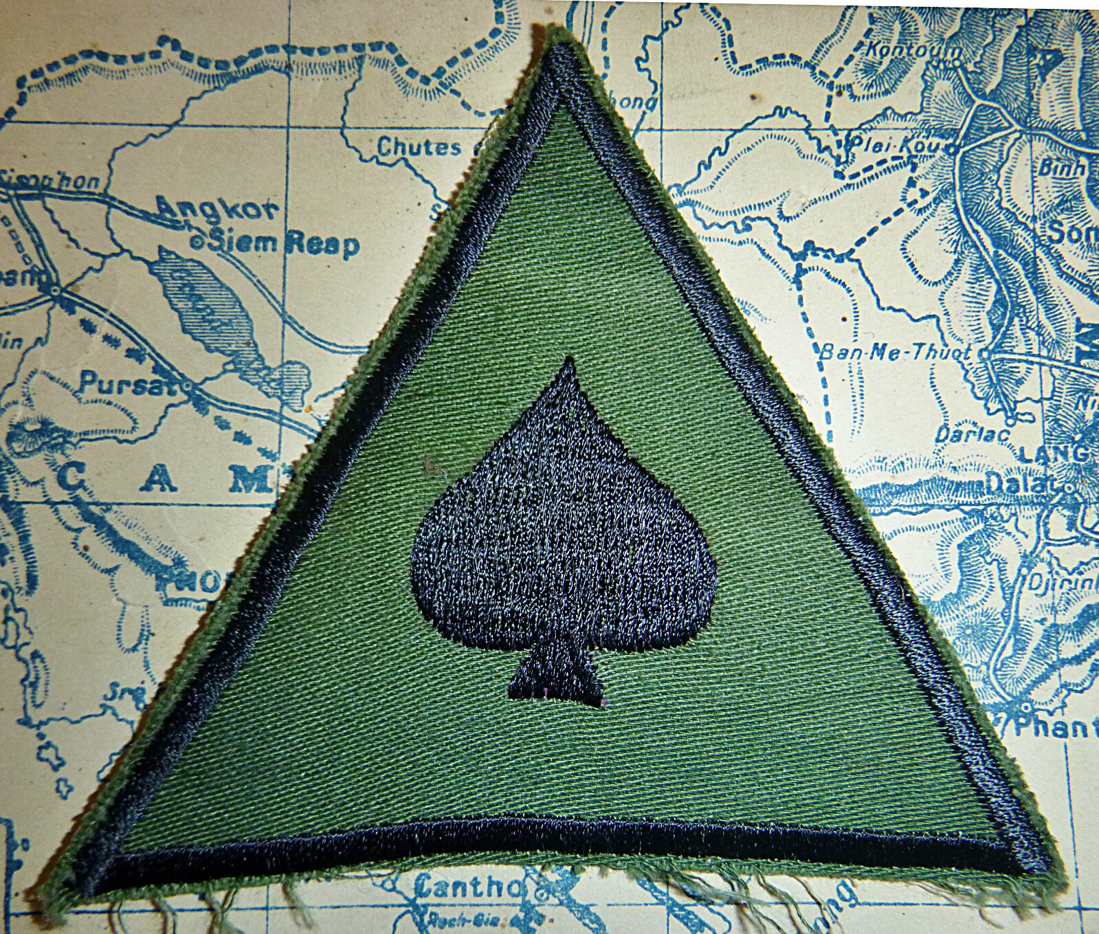 Subdued Patch - BLACK OPS - ACE of SPADES - 101st Airborne - Vietnam ...
