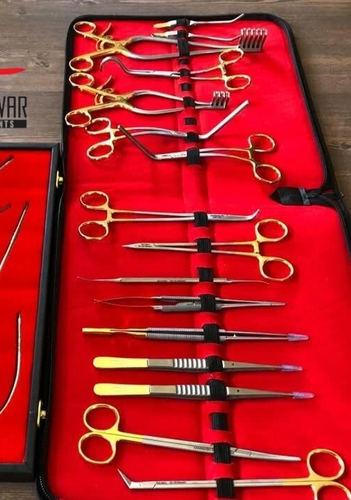 16-Piece Microvascular Surgical Instrument Set – Premium German ...