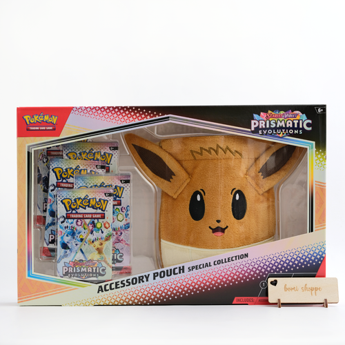 Pokemon Scarlet & Violet Prismatic Evolutions Accessory Pouch Special ...