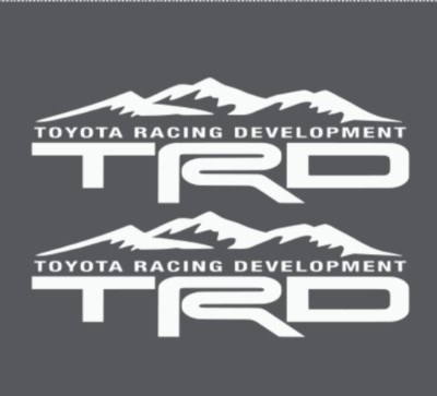 TRD Decals Stickers Toyota Racing Development Off Road Tacoma Tundra ...
