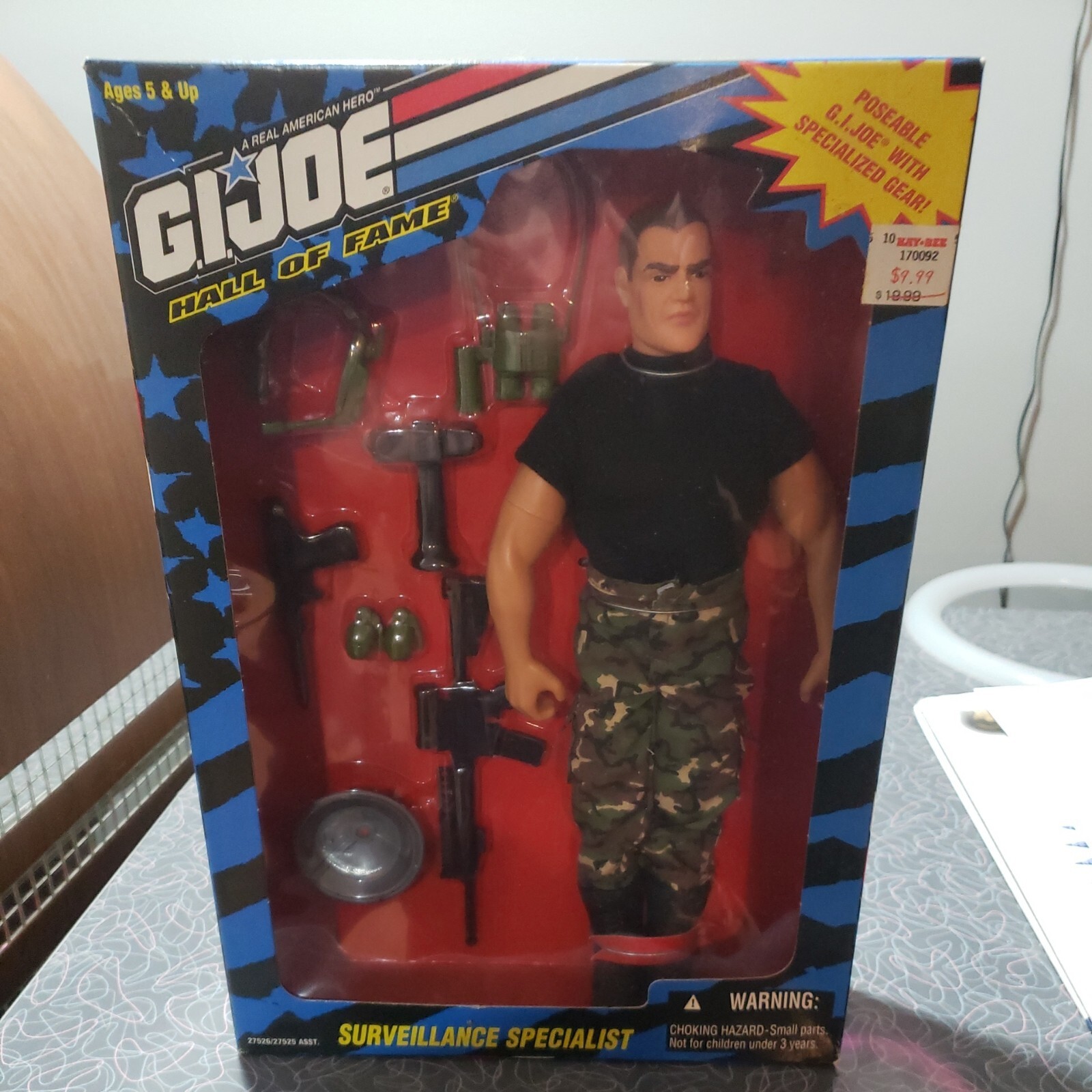GI JOE 1995 12 INCH HALL OF FAME SURVEILLANhCE SPECIALIST FIGURE | eBay