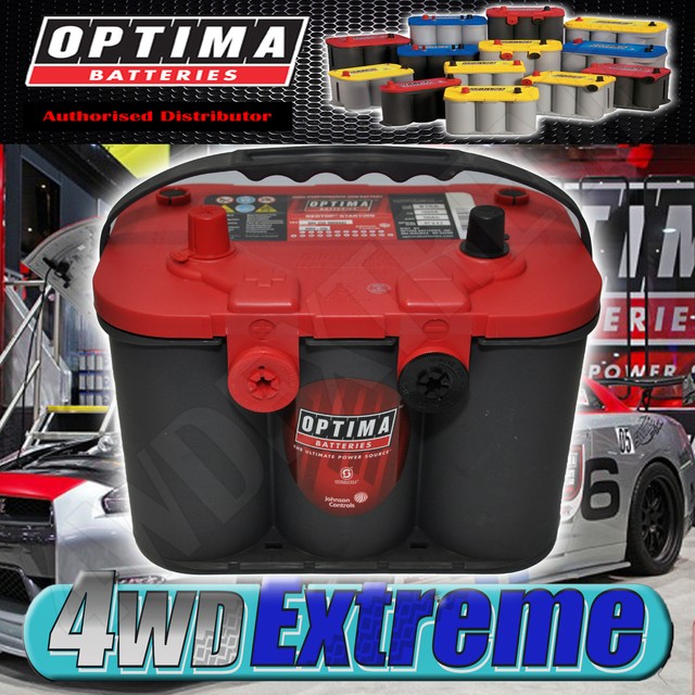 Optima 3478 12V Red Top AGM Battery for sale online | eBay