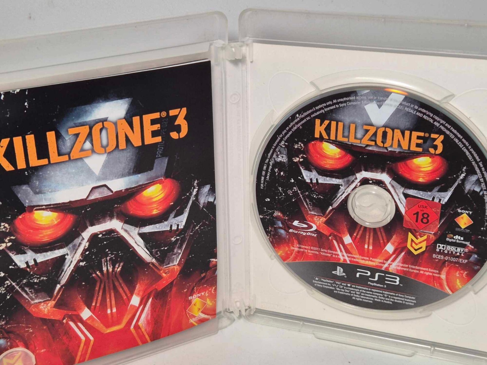 Game sony PS3 Killzone 3 PLAYSTATION 3 Complete Pal | eBay
