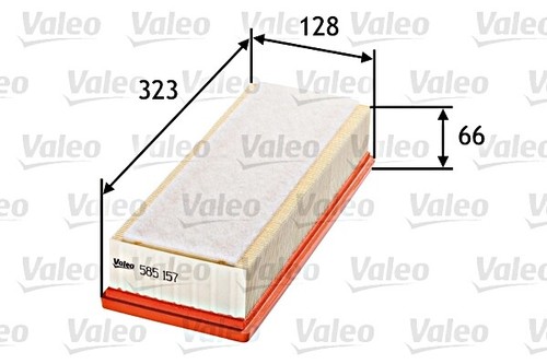 VALEO Air Filter For AUDI A4 Allroad Avant A5 8T Sportback Q5 07-17 ...