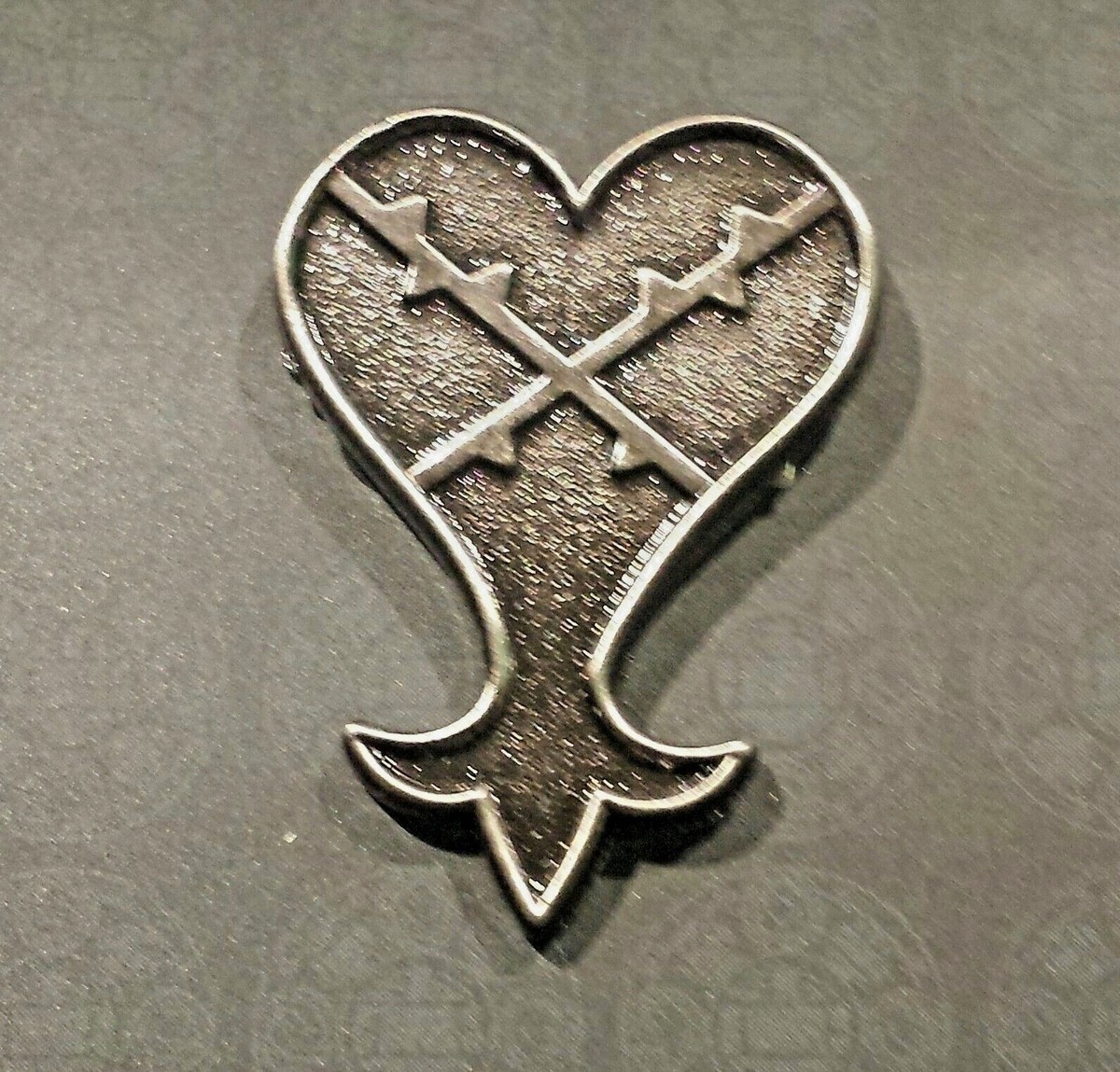 Kingdom Hearts Heartless Logo Kingdom Hearts Brushed Heartless Emblem
