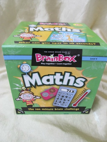 Brainbox Maths Cards Learning Games with Egg Timer Used Complete Age 7+ VGC | eBay
