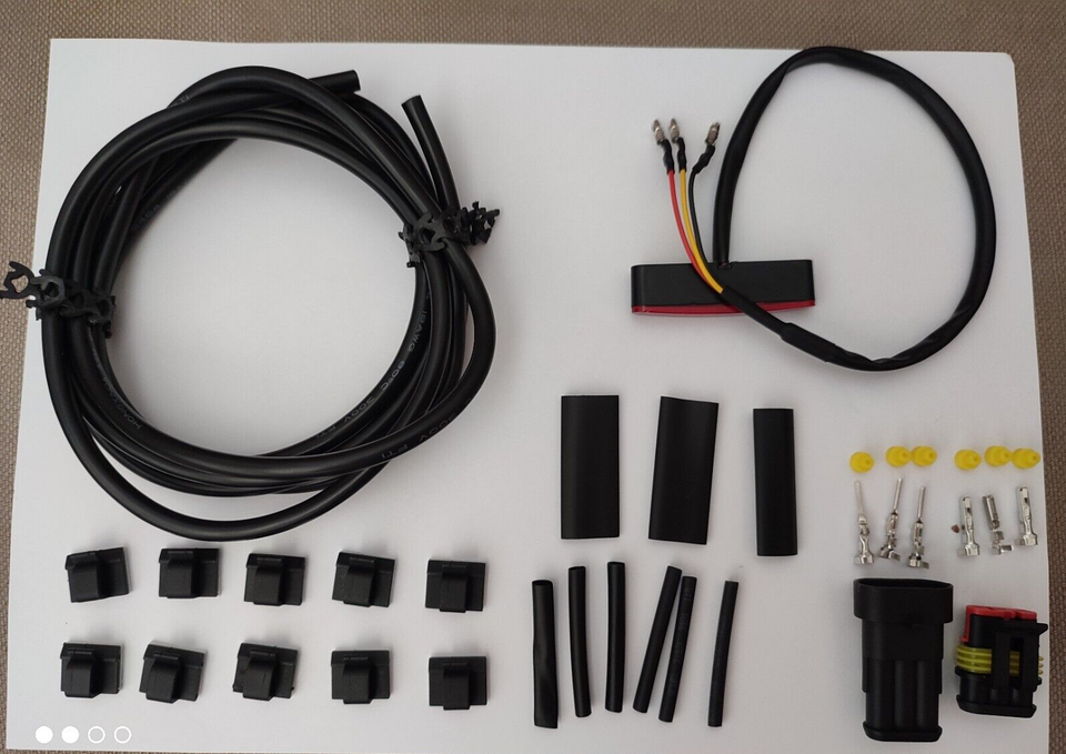 Motorcycle Top box LED Tail Light/Brake/Stop Light Kit (Universal) Shad ...