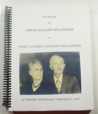Lineage of Dwight Baldwin Williamson 2001 Janda Genealogy Family ...